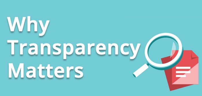 Why Transparency Matters Why Transparency Matters